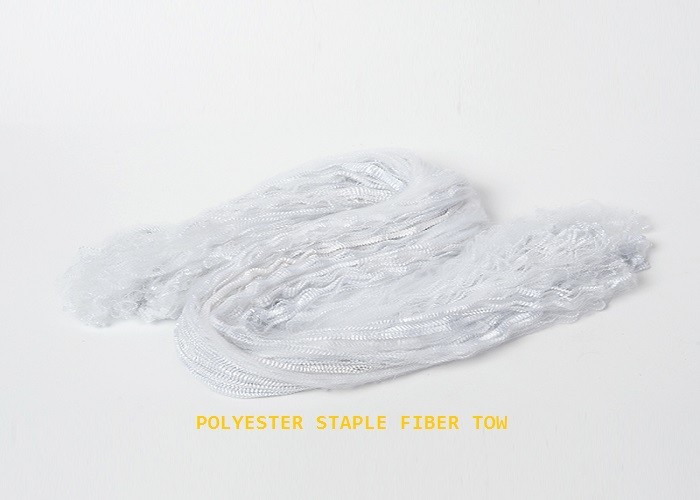 White 12dtex Regenerated Polyester Staple Fiber 38mm
